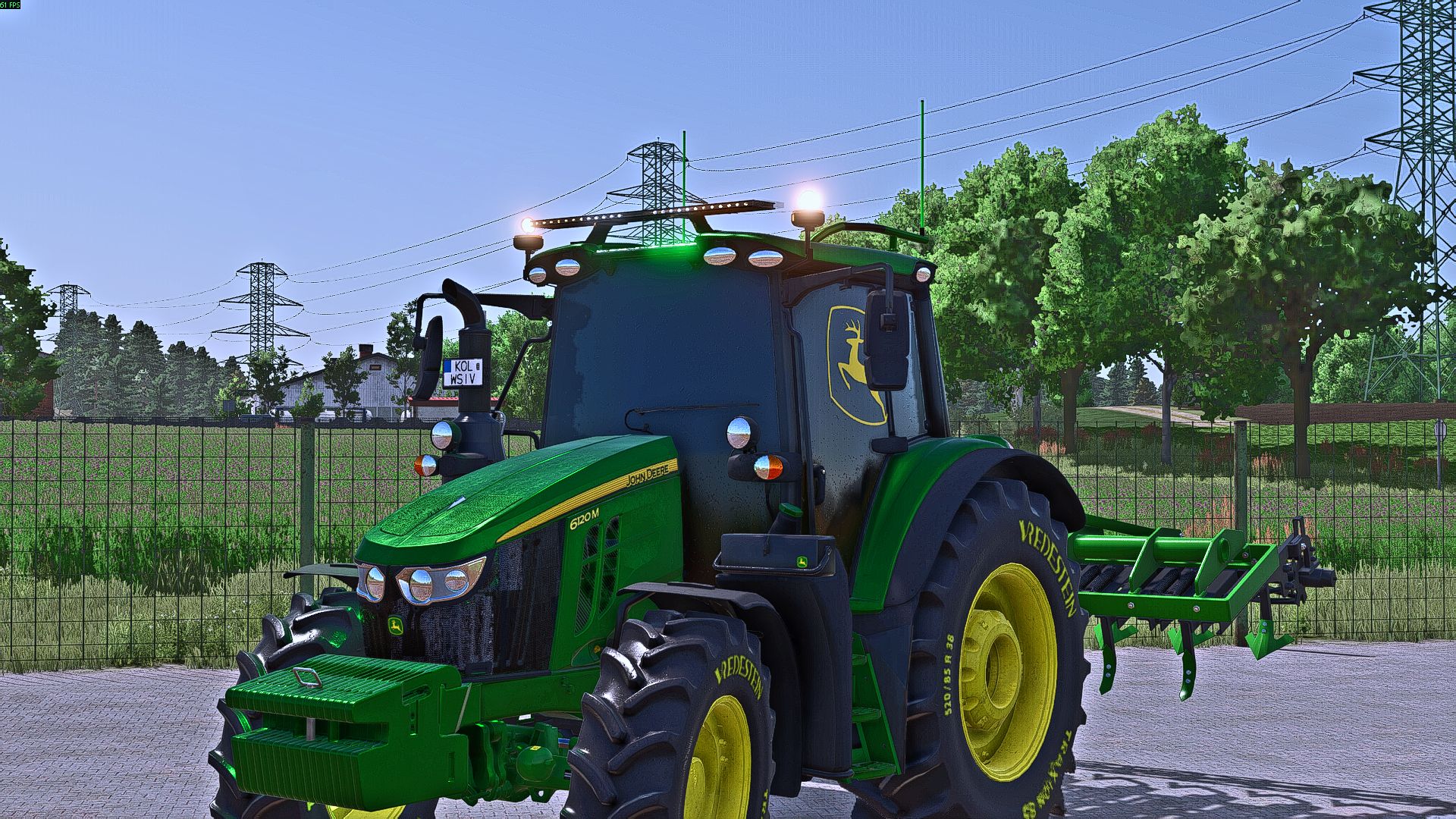 John Deere 6M Series V1.2.0.0 - FS25 / FS22 Mod