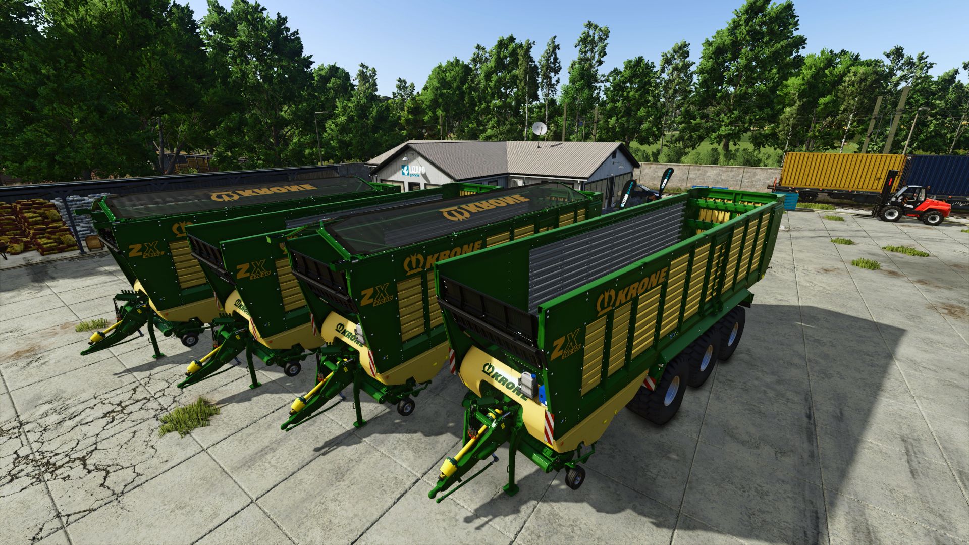 Krone ZX Pack V1.0.0.2 - FS25 / FS22 Mod