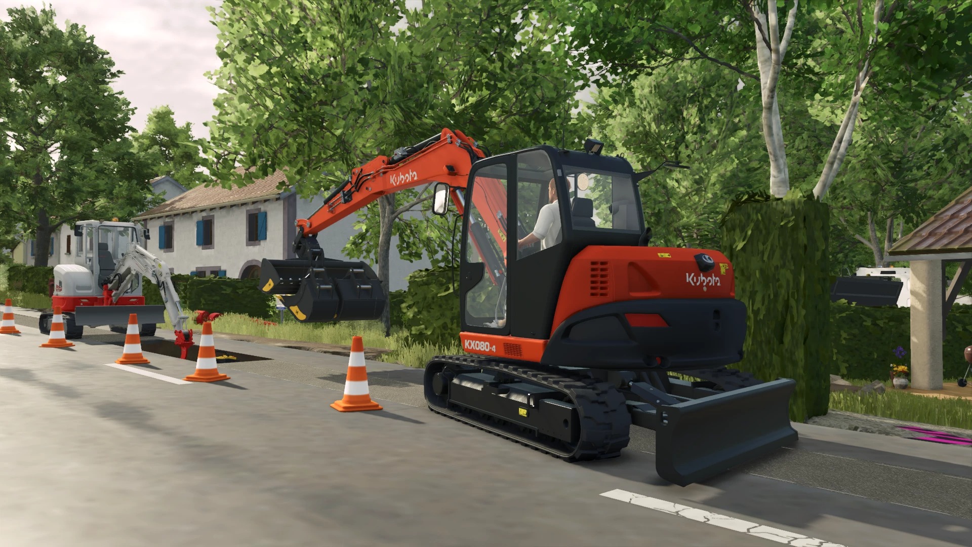 Kubota kx080 v1.0.0.0 - FS25 / FS22 Mod