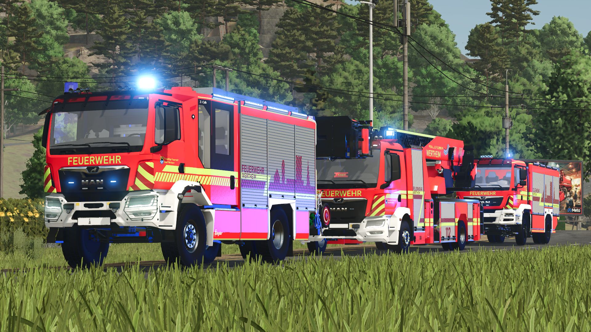 MAN Ziegler TLF 4000 V1.0.0.3 - FS25 / FS22 Mod