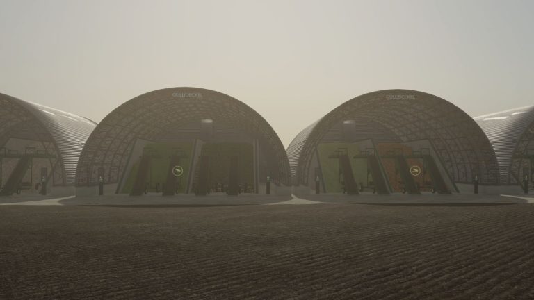 Modern silo with digital screen V1.0.0.0 - FS25 / FS22 Mod