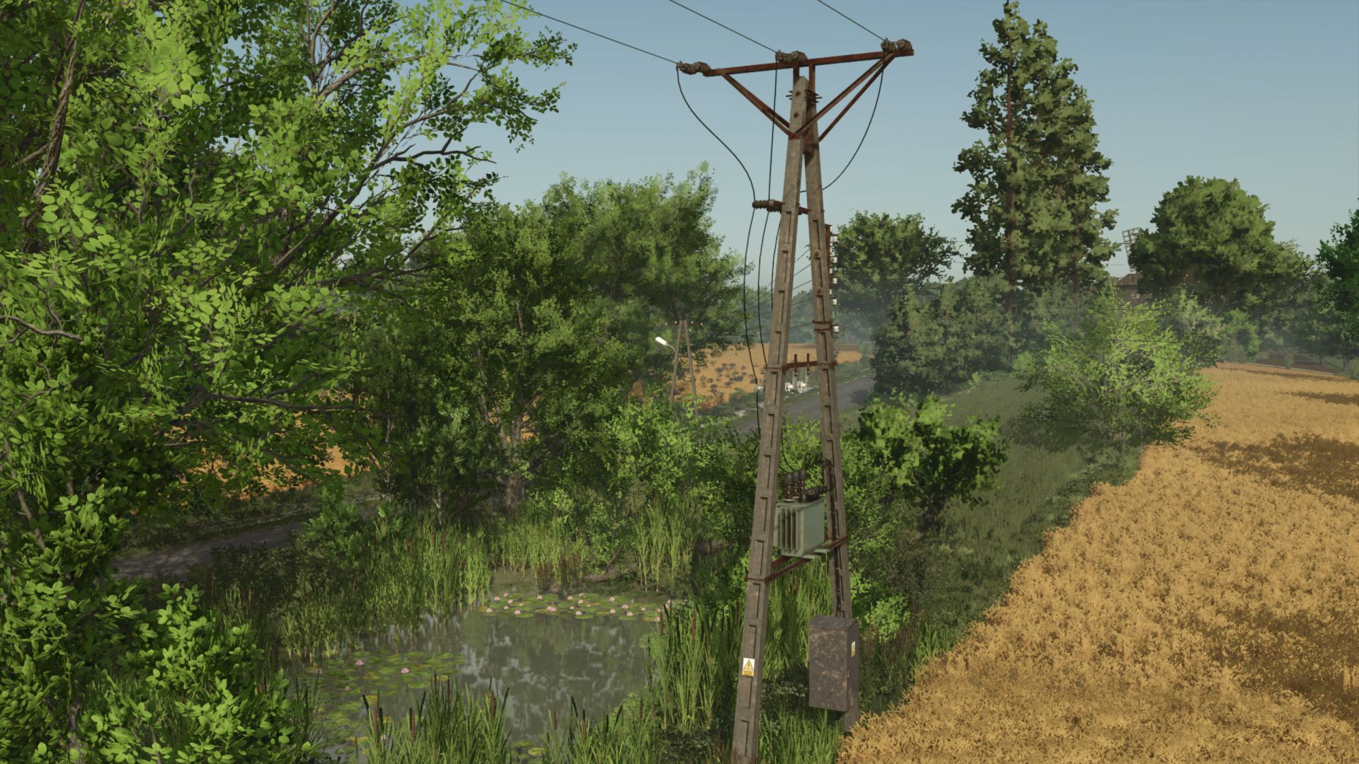 Power poles (Prefab) V1.0.0.0 - FS25 / FS22 Mod