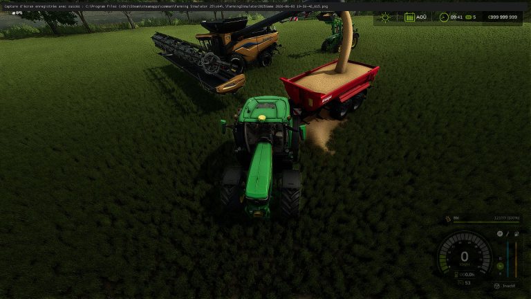 Realistic overflow V1.0.0.0 - FS25 / FS22 Mod
