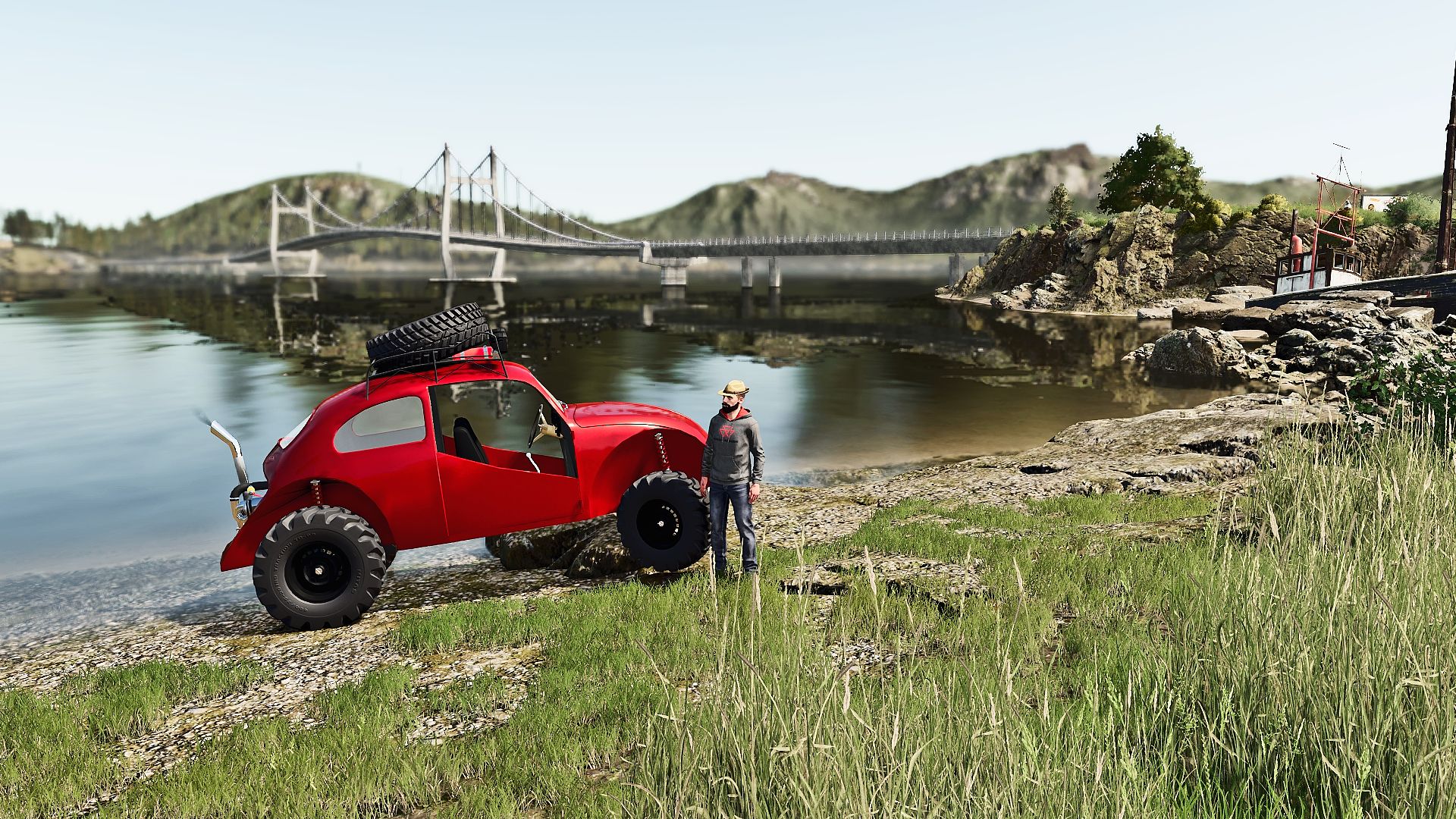 Volkswagen Beetle Brazil V2.2.2.0 - FS25 / FS22 Mod